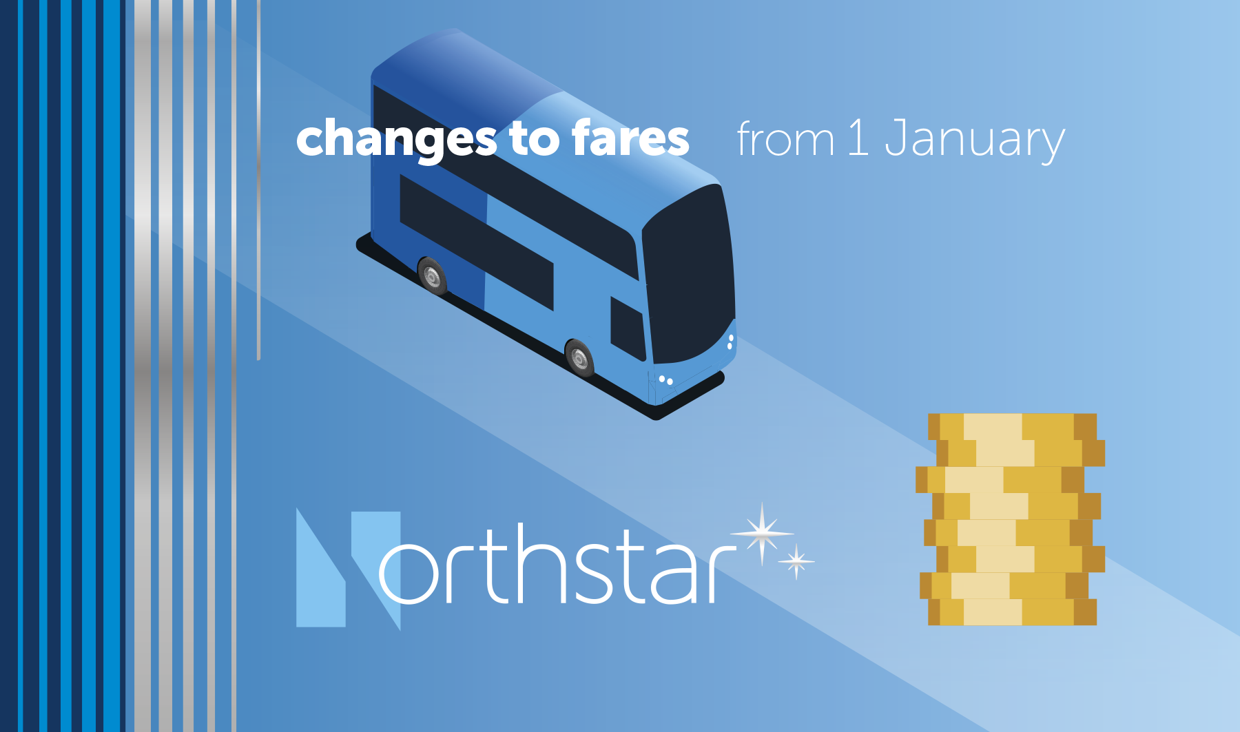 Changes to bus fares from 1 January 2025 | Northstar